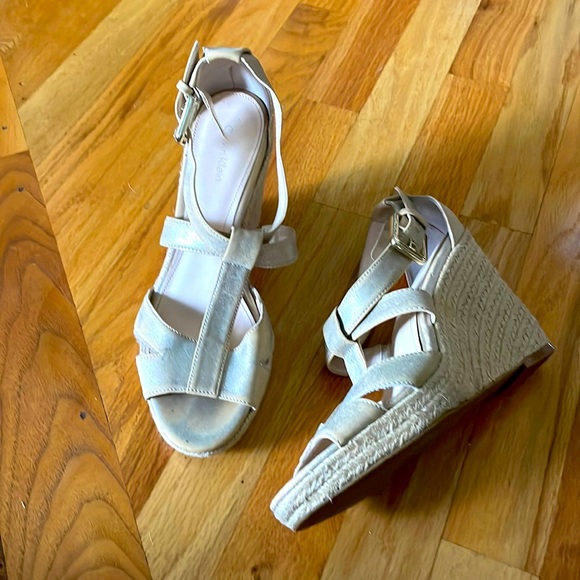 Calvin Klein | Shoes | Calvin Klein Platform Wedge Sandals | Poshmark